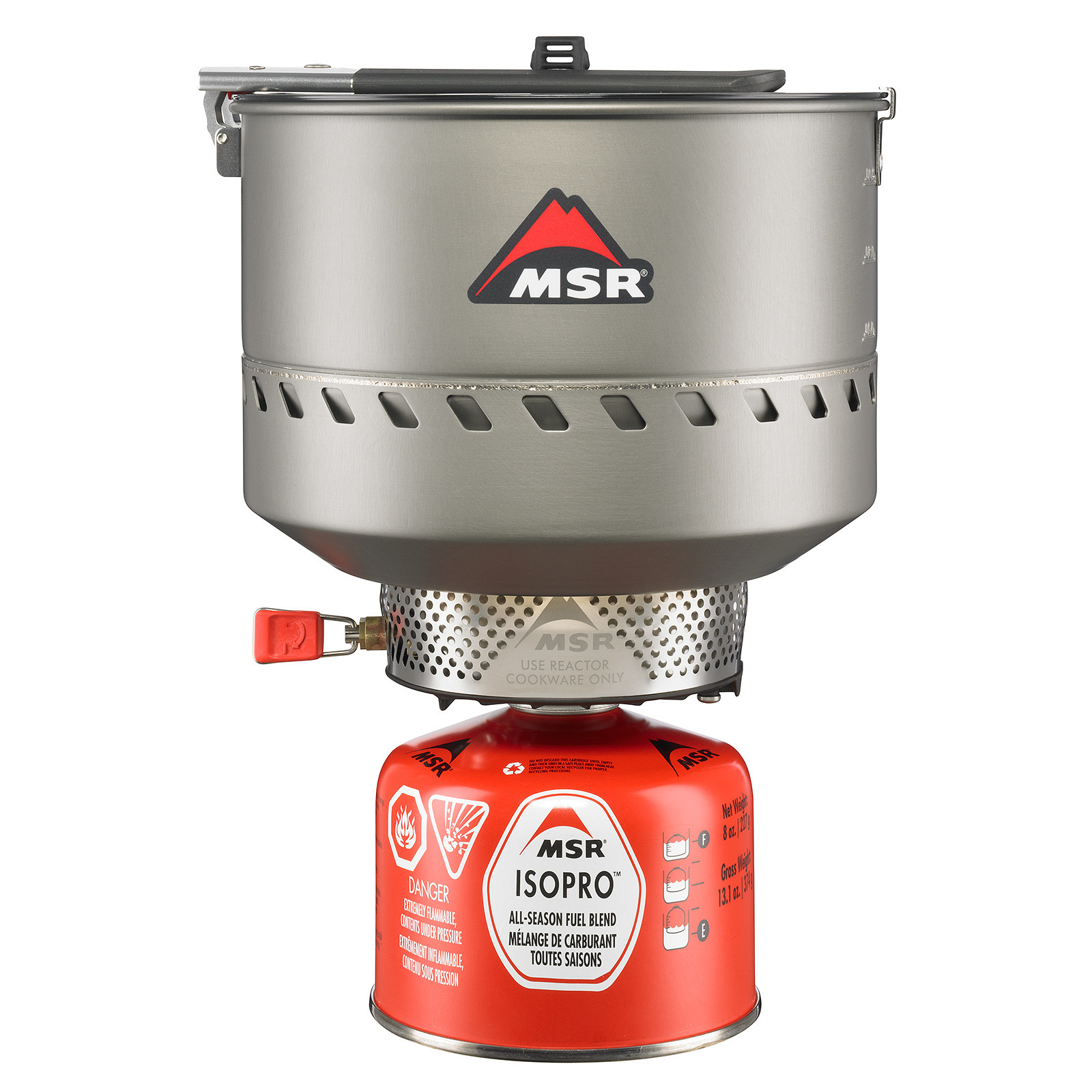 MSR Reactor 2.5L Stove System | Arzator Combustibil Gazos